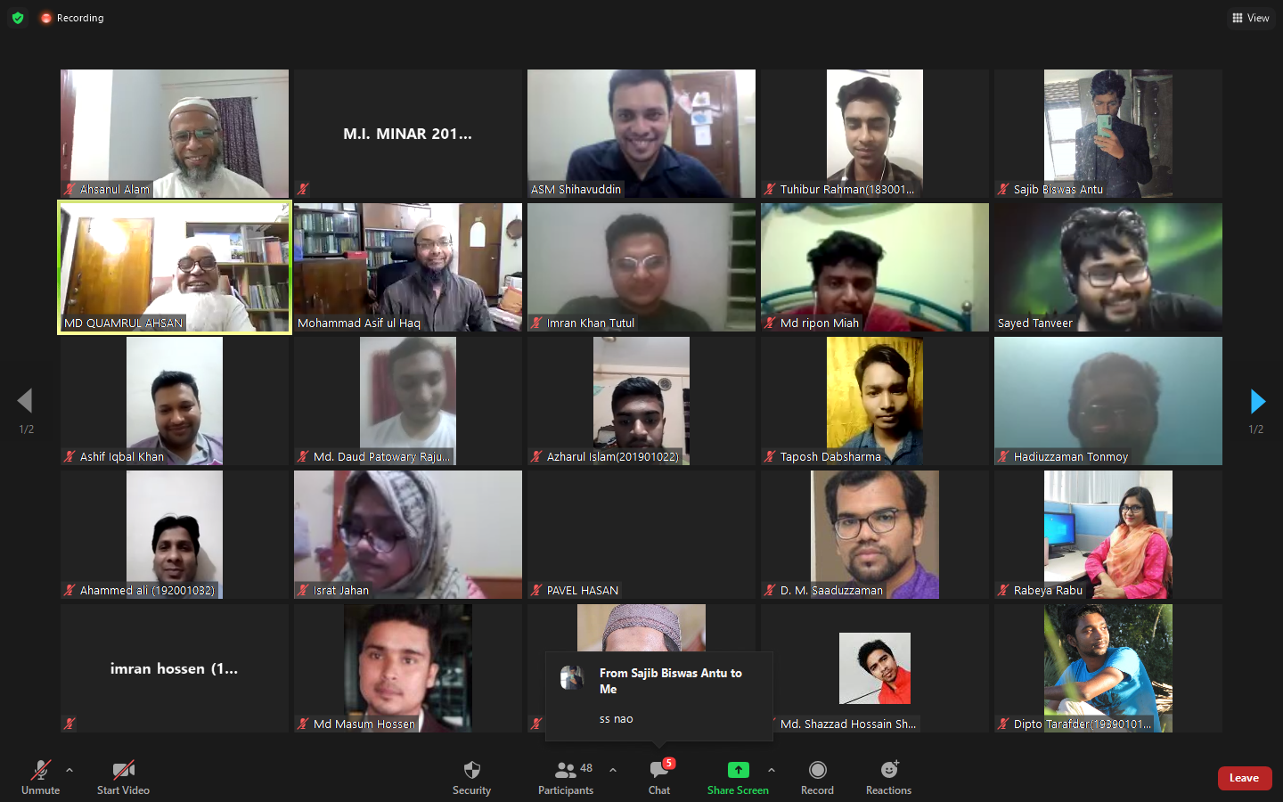 Successful Completion of a unique webinar on deep learning and image ...