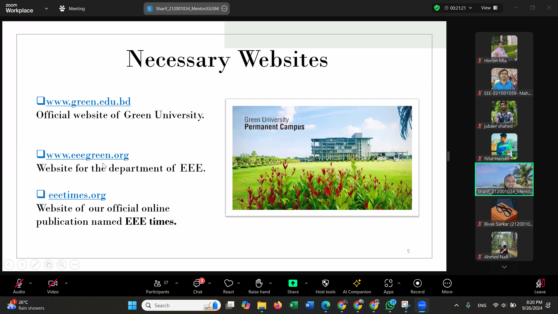 Successful Completion of Introduction to University Resources ...